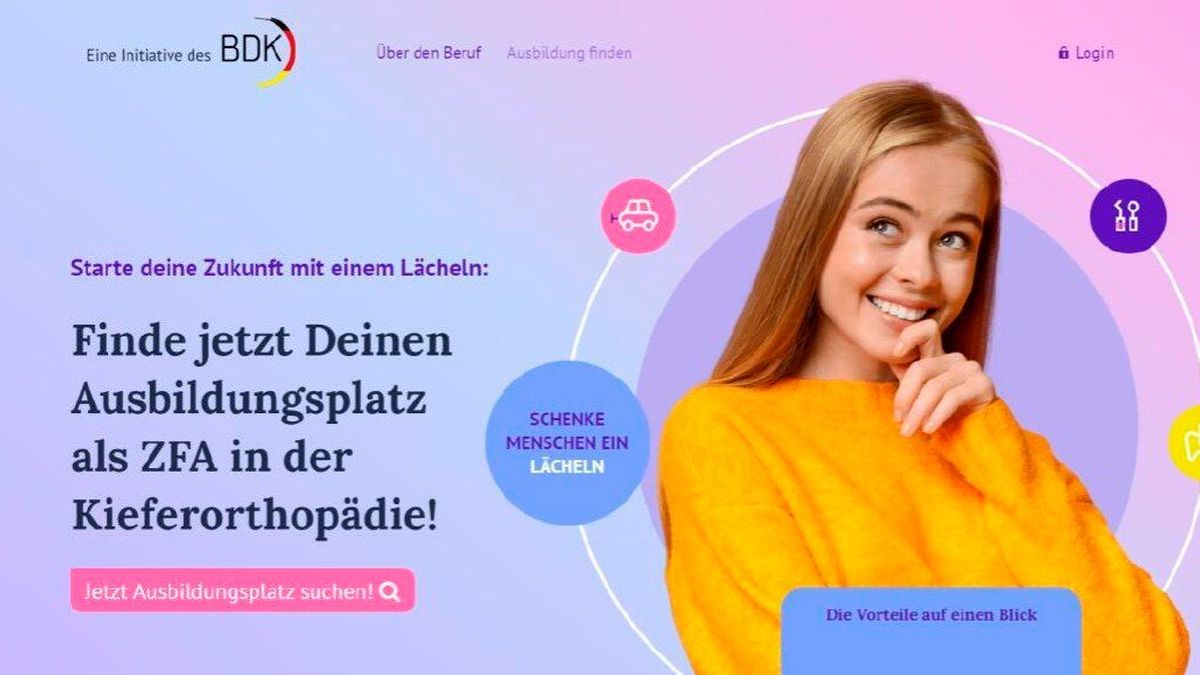 Beim Kieferorthopäden ZFA lernen? - Aber klar!